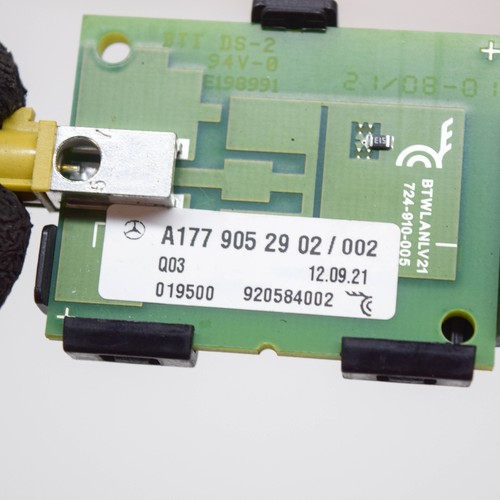 MERCEDES-BENZ A W177 A200 Antenna Receiver A1779052902 1.3 Petrol 120kw ...