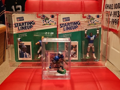 Detroit Lions 1988 Starting Lineup Lot Reggie Rogers Chuck Long James ...
