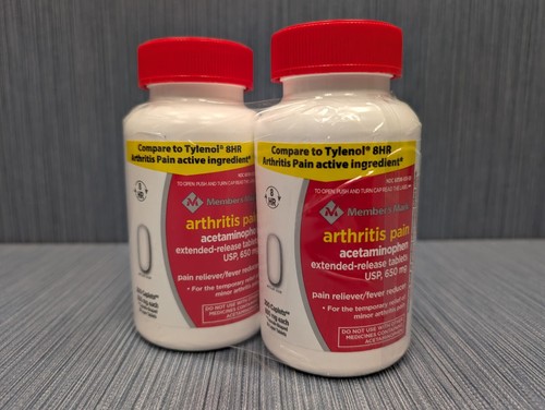 400 Extended Relief Tablets USP 650 mg Each Acetaminophen Arthritis ...