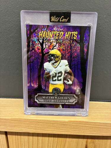2025 Wild Card Haunted Hits Multi Sport MATTHEW GOLDEN /3 | eBay