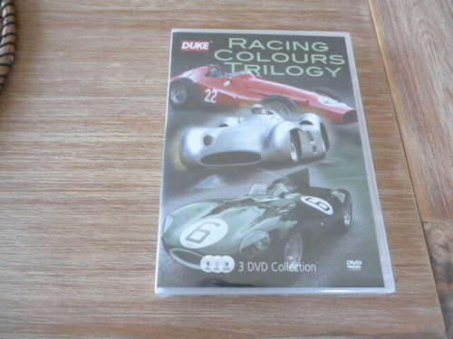 Racing Colours Trilogy dvd great vintage Motor racing British,Italian ...
