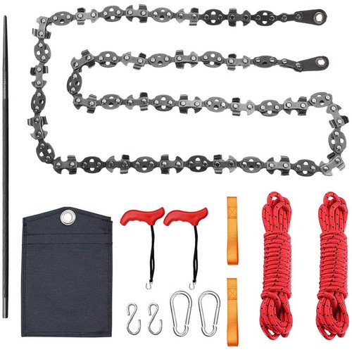 53" Hand Rope Chain Saw Manual Tree Rope Chainsaw Tree Cutting Tool W ...