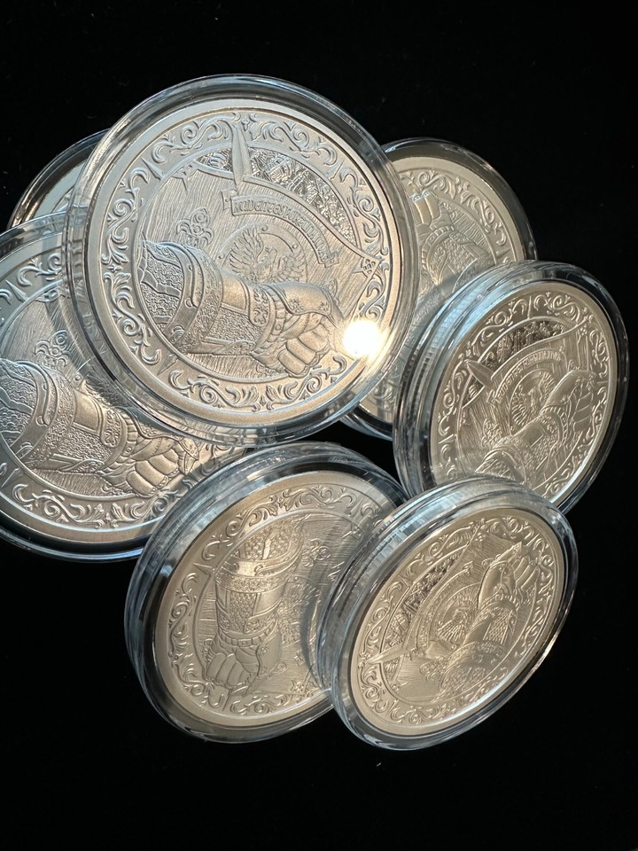 Destiny Coin 3 - The Shield 2 oz .999 Fine Silver BU Round USA Made ...