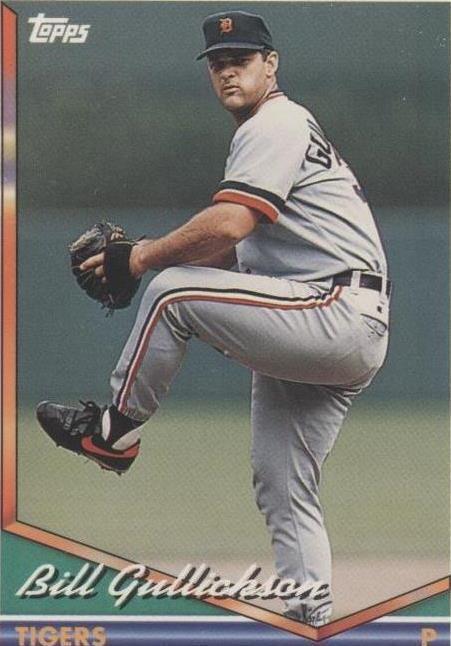 1994 Topps - Bill Gullickson #654 for sale online | eBay