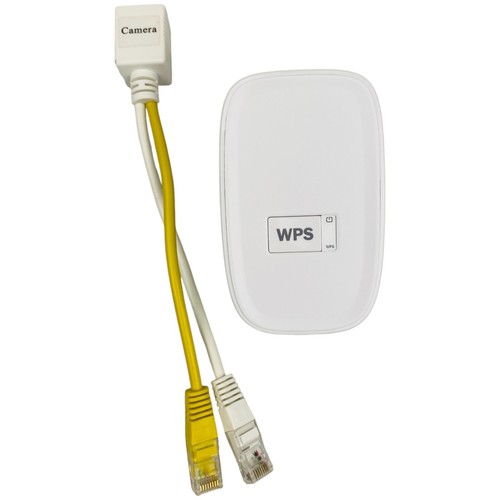 Sercomm WPS RP131 wireless PoE adapter W/ Ethernet Cable | eBay