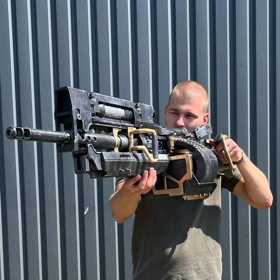 Militech Mk. 31 HMG Cyberpunk 2077 Machine Gun Prop Replica | Cyberpunk ...