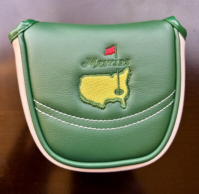 NEW Masters Mallet Putter Cover Augusta National Golf Headcover | eBay