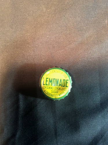 vintage lemonade cork bottle cap | eBay