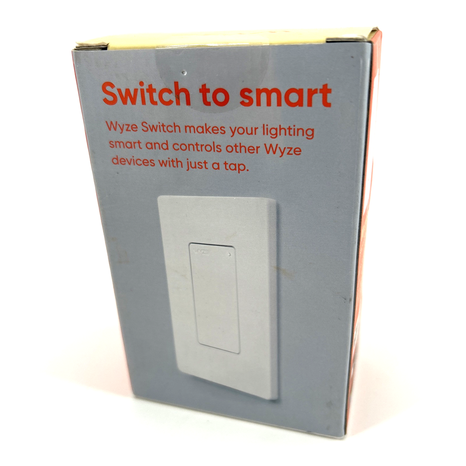 Wyze Switch 2.4 GHz WiFi Smart Light Switch Single-Pole | eBay