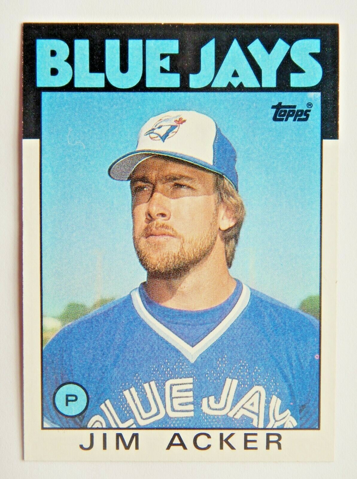 Jim Acker #569 Topps 1986 Baseball Card (Toronto Blue Jays) VG | eBay