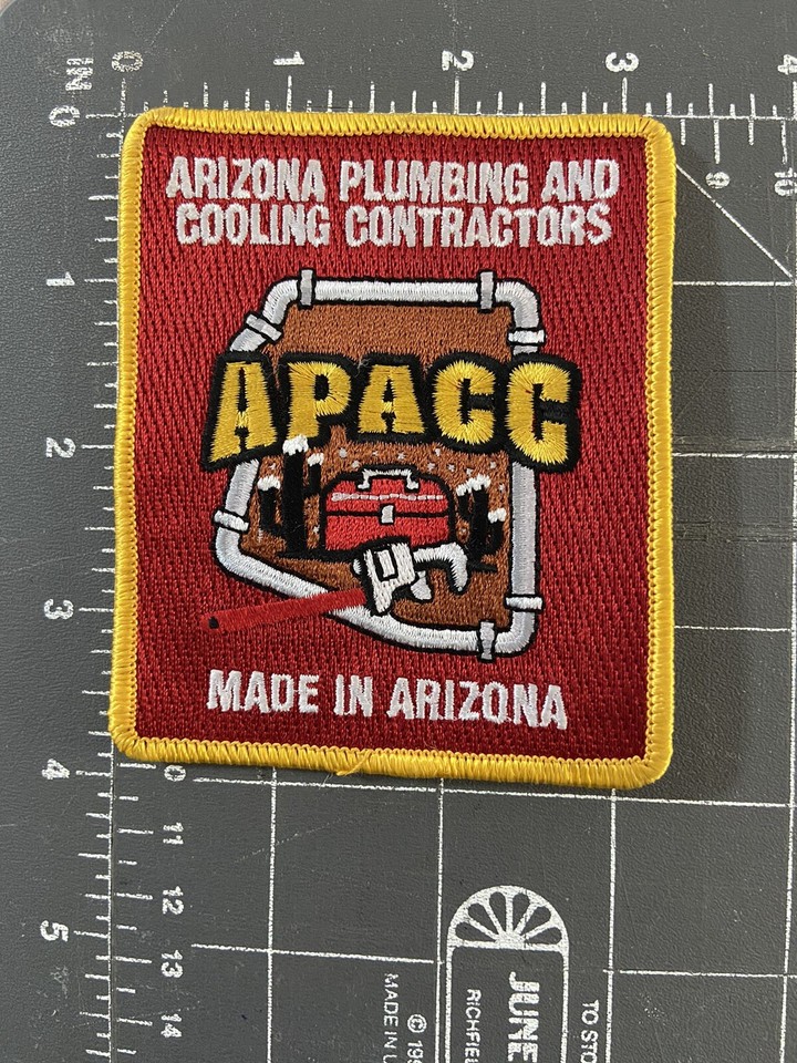Arizona Plumbing And Cooling Contractors APACC Patch Labor Union HVAC ...