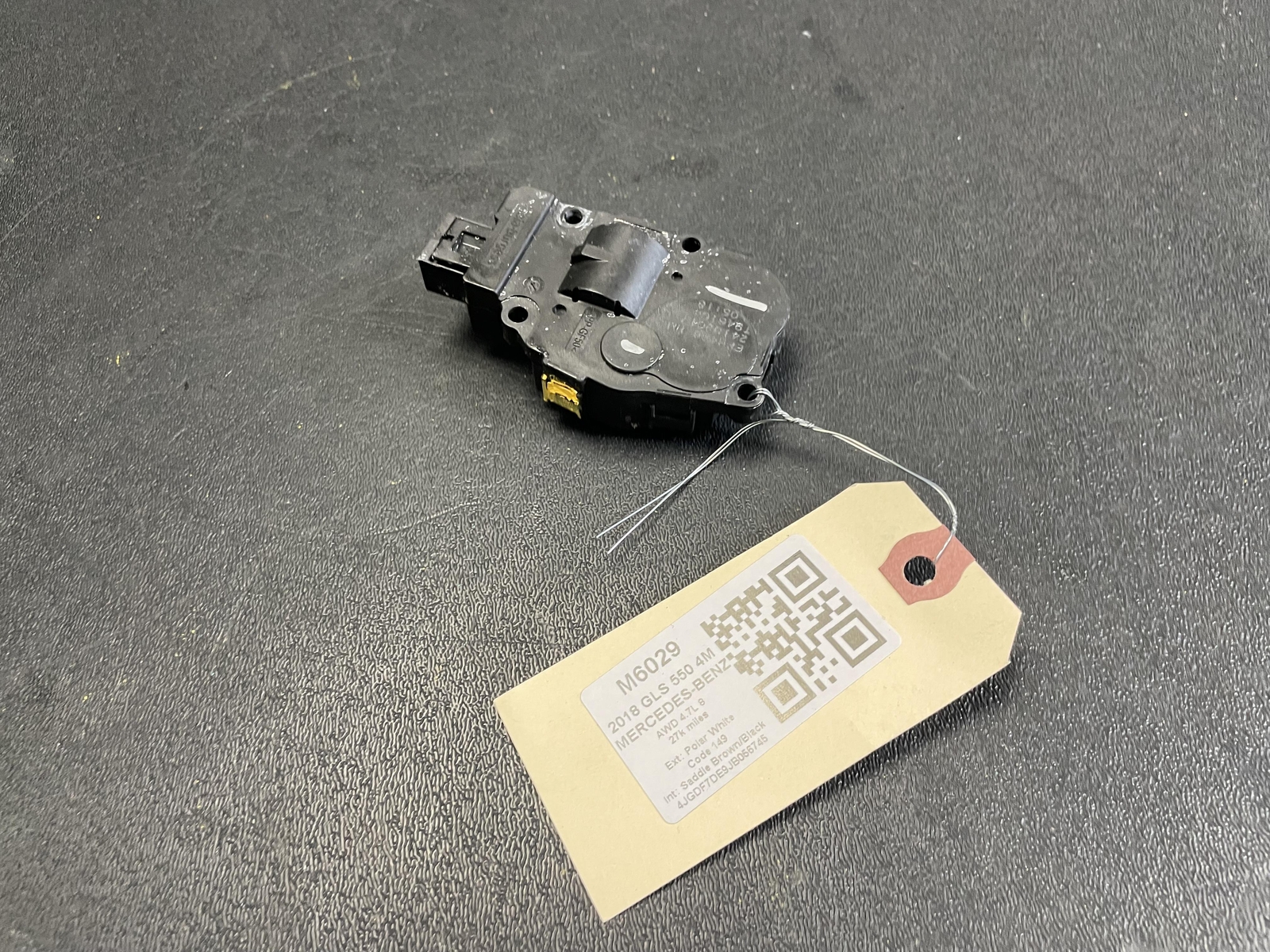 A/C Heater Flap Door Actuator 2018 Mercedes GLS 550 1669060008 2017 ...