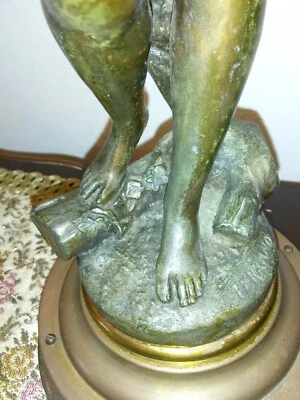 Rare Pair Ernest Justin Ferrand Bronze | Grelly USA