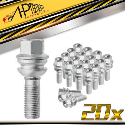 20x Radbolzen Radschraube für Audi Q7 VW Touareg Transporter V Porsche ...