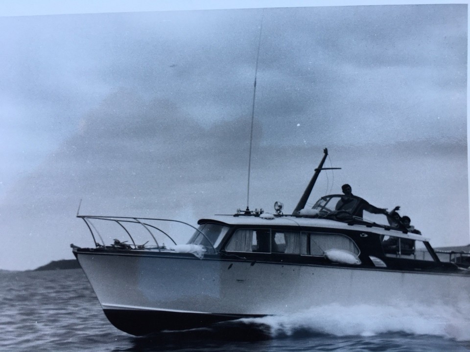 1964 Storebro Royal 28 Classic Wooden Motorboat Like Fairey Huntsman ...