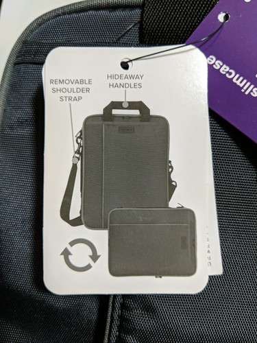 Targus 12-14in Grid Convertible Slimcase with Padded Dome Protection ...