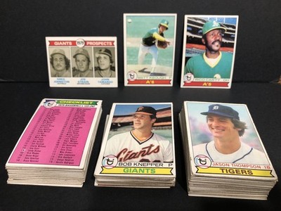 (~143) 1979 Topps baseball cards vintage lot, EX, *VINTAGE-62* | eBay