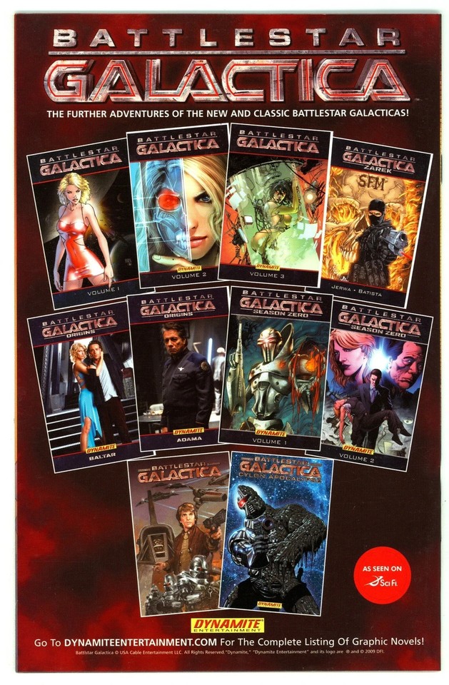 Battlestar Galactica: Final Five (2009) #3 NM 9.4 Mel Rubi Cover | eBay