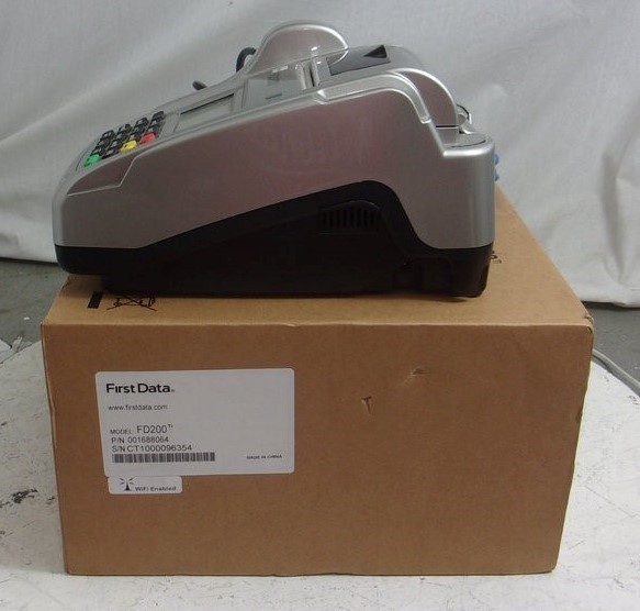 First Data FD200Ti 001688064 Credit Card Check Reader Terminal | eBay