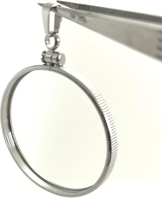 Stainless steel Coin Bezels For 38mm Silver Dollars Morgan, Peace, Ike ...