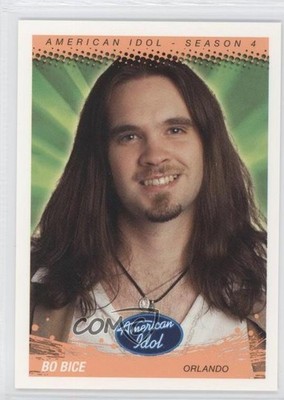 2005 Fleer American Idol: Season 4 Bo Bice #15 0o3 | eBay