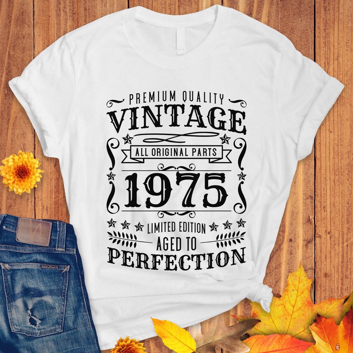 Vintage 1975 Shirt 1975 Tshirt Vintage 1975 Birthday Gift For Men