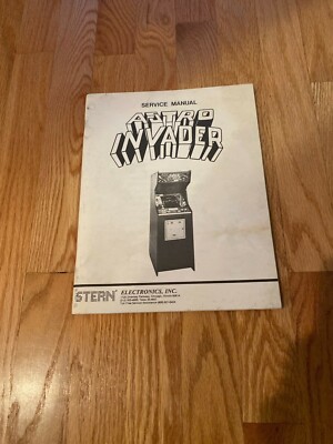 Astro Invader Video Arcade Game Service Manual & Schematic Diagram ...