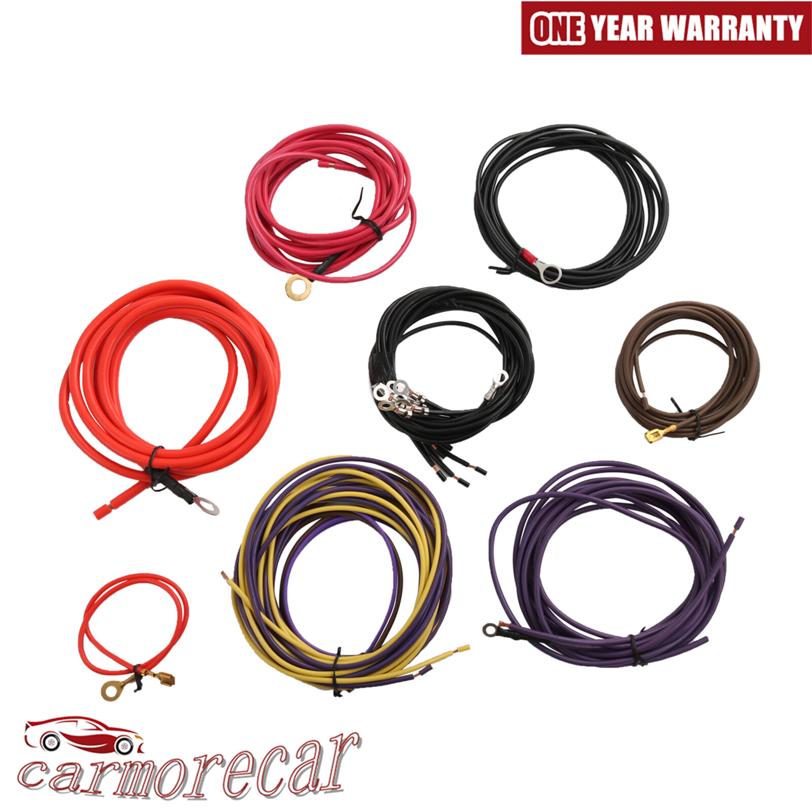 22 Circuit Wiring Harness Street Hot Rat Rod Custom Wire Kit XL WIRES ...