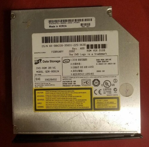 HL # GDR 8081N DVD-ROM INTERNAL DATA STORAGE DRIVE | eBay