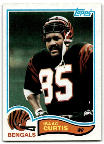 1982 Topps Football Isaac Curtis Cincinnati Bengals #46 | eBay