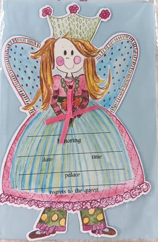 Set of 8 Princess Invitation Cards | eBay