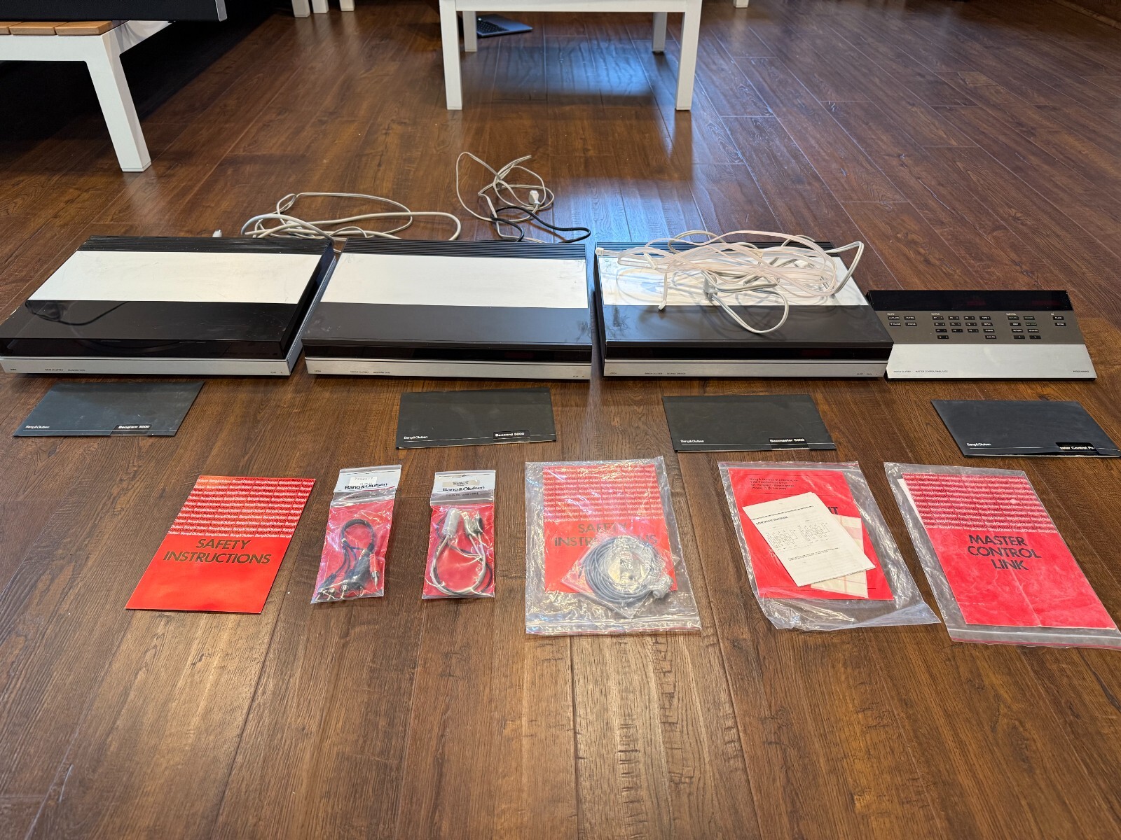 bang olufsen Beosystem 5000 (Beomaster, Beocord, Beogram, Control Panel ...