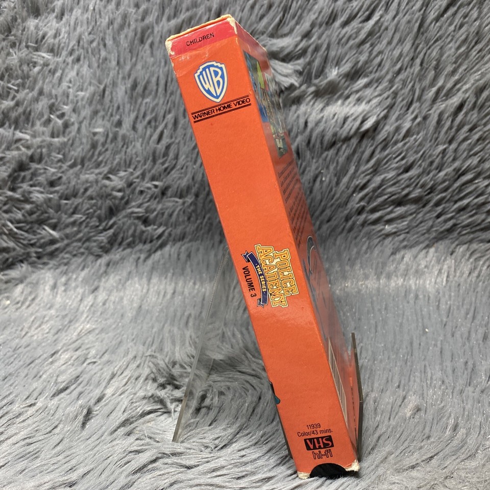 Police Academy The Animated Series Volume 3 VHS 1990 Warner Classic Comedy Movie 85391193937 | eBay