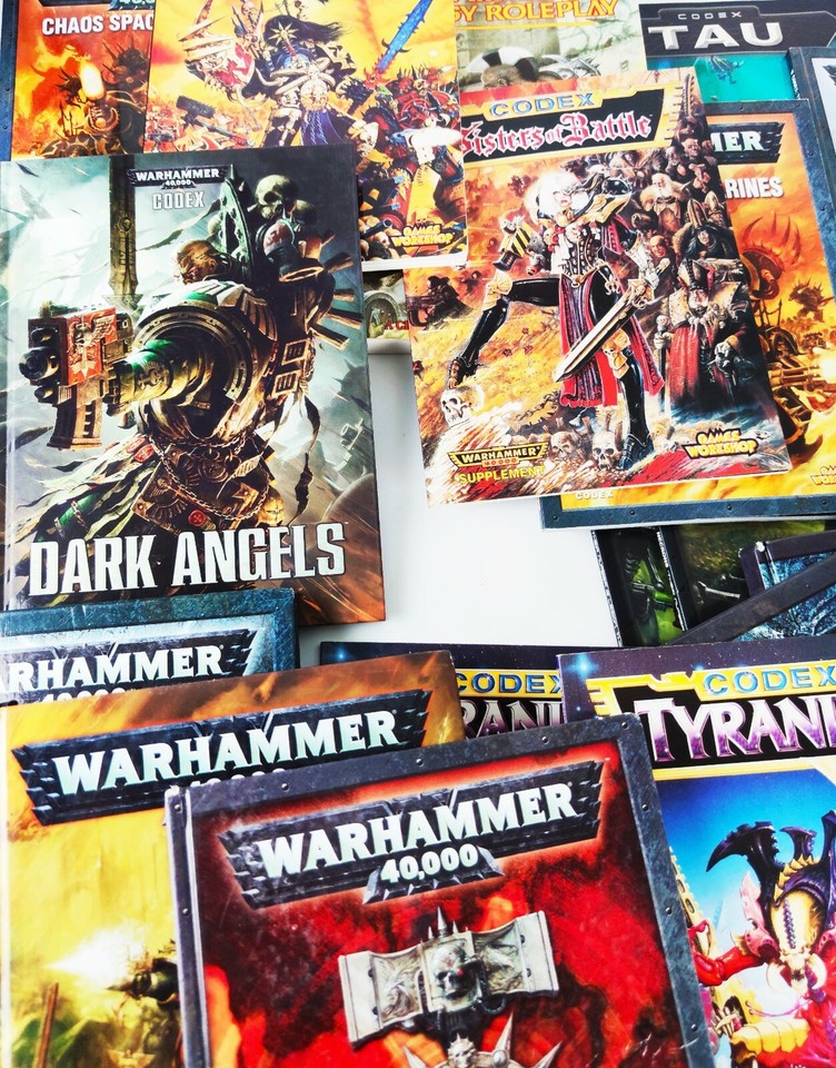Warhammer 40k Codex Codexes Army Books Multilisting 2nd 3rd 6th ...