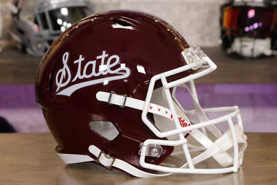 Mississippi State Bulldogs - Riddell Speed Display Helmet - Script | eBay