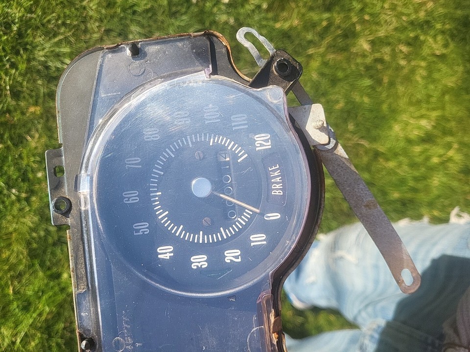 1969-72 GTO LEMANS GRAND PRIX Firebird 120 Mph GAUGE Cluster ...