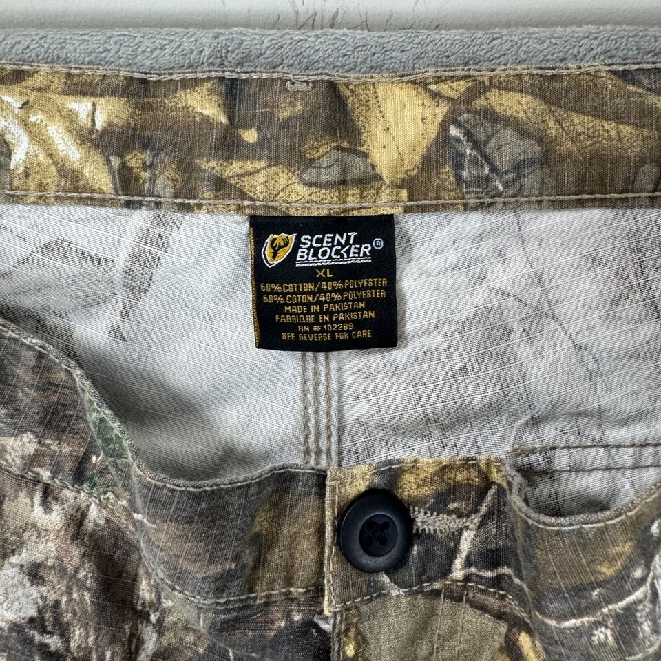 Scent Blocker Realtree Xtra Mens XL Cargo Camo Pants Camouflage Hunting Outdoor | eBay