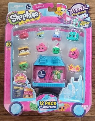 Shopkins Season 8 World Vacation 12 Figure Pack Americas Final ...
