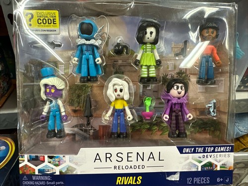 Roblox DevSeries ARSENAL RELOADED RIVALS Figure Set (12 pc) BRAND NEW ...