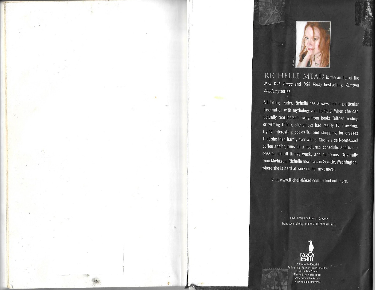 BLOOD PROMISE: A VAMPIRE ACADEMY, NOVEL BY RICHELLE MEAD, 2009 ...