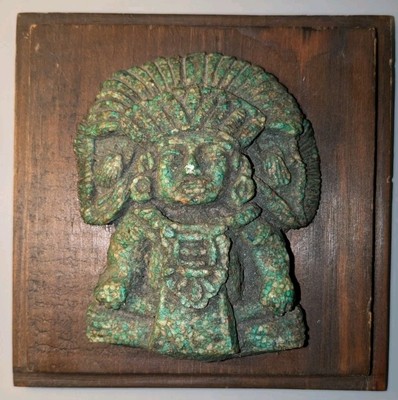 Mayan Aztec Green Stone Wall Plaque | eBay