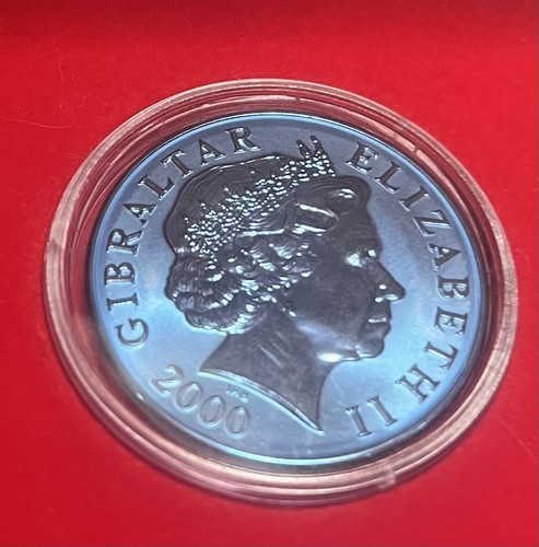 POBJOY MINT £5 POUND COIN TITANIUM TUPPENNY BLUE COIN 2000 | eBay.de