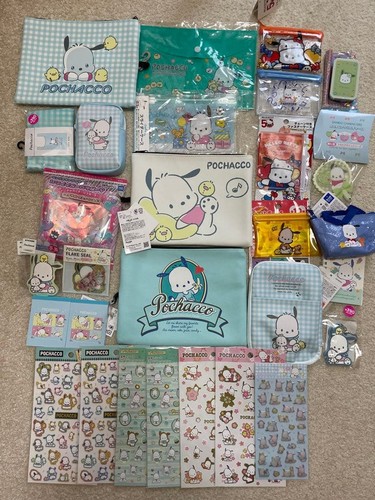 Sanrio Pochacco Collectibles Lot New Unused Goods Official Licensed ...