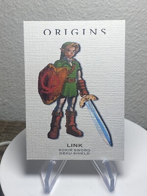 Link from Legend Of Zelda Custom Canvas Trading card | eBay