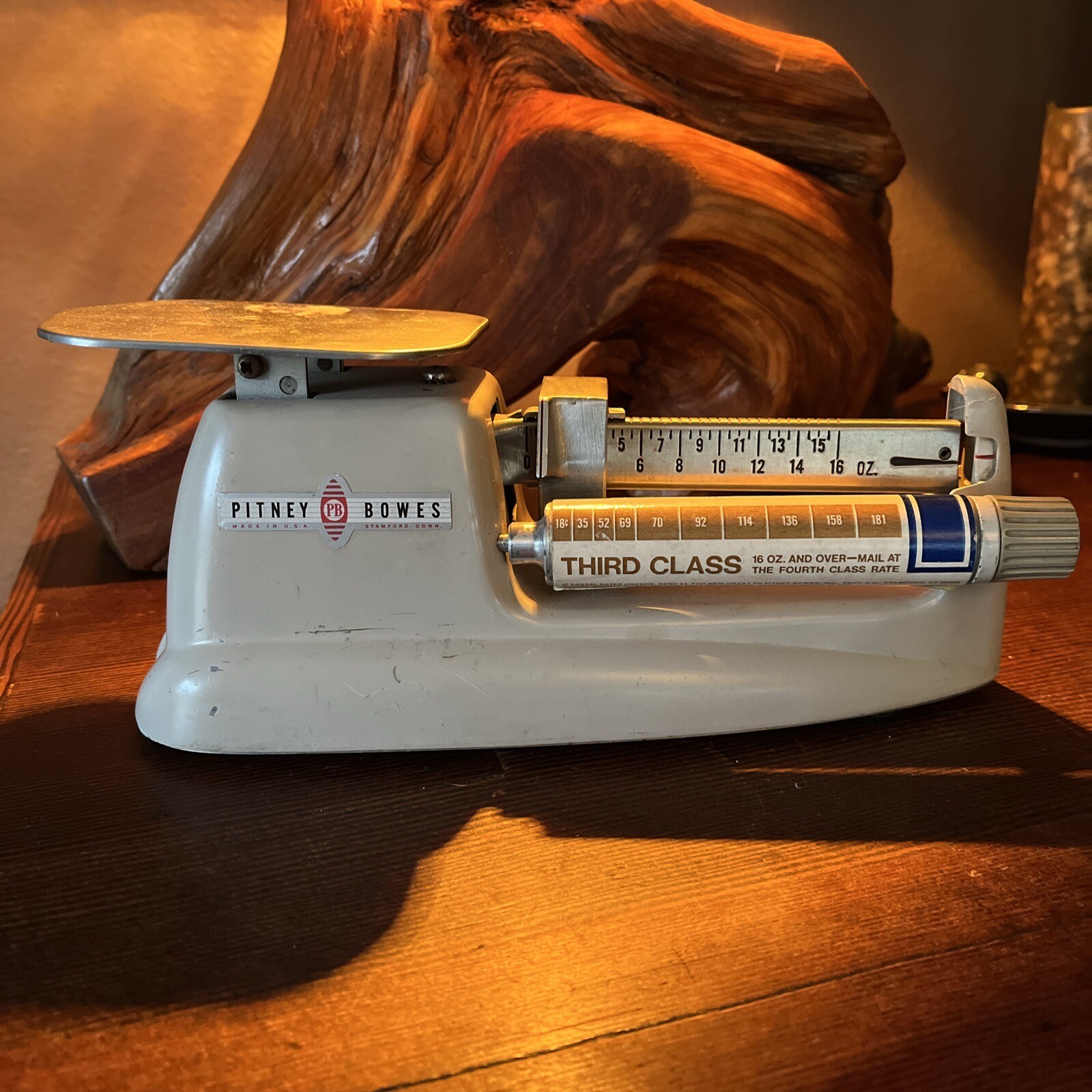 Vintage Pitney Bowes Beam Balance Postal Mail Scale 4900-5776 | eBay