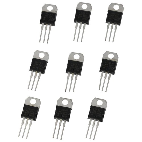 10pcs 1.5 A Voltage Regulator 5 V 5 Volt Regulator Integrated Circuits ...