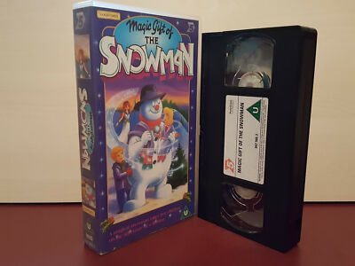 Magic Gift of The Snowman - Animated - PAL VHS Video Tape (H179) | eBay UK