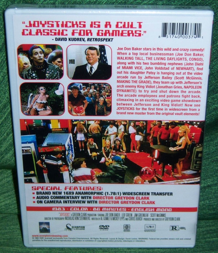 NEW RARE OOP SCORPION JOE DON BAKER JOYSTICKS 30TH ANNIVERSARY MOVIE ...