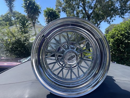 One Cragar Star Wire 30-Spoke Wheel 15x8 RWD New Vintage | eBay