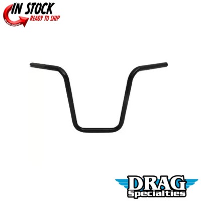Drag Specialties 0601-4198 Black 14" Narrow Ape Hanger Handlebars for 1 ...
